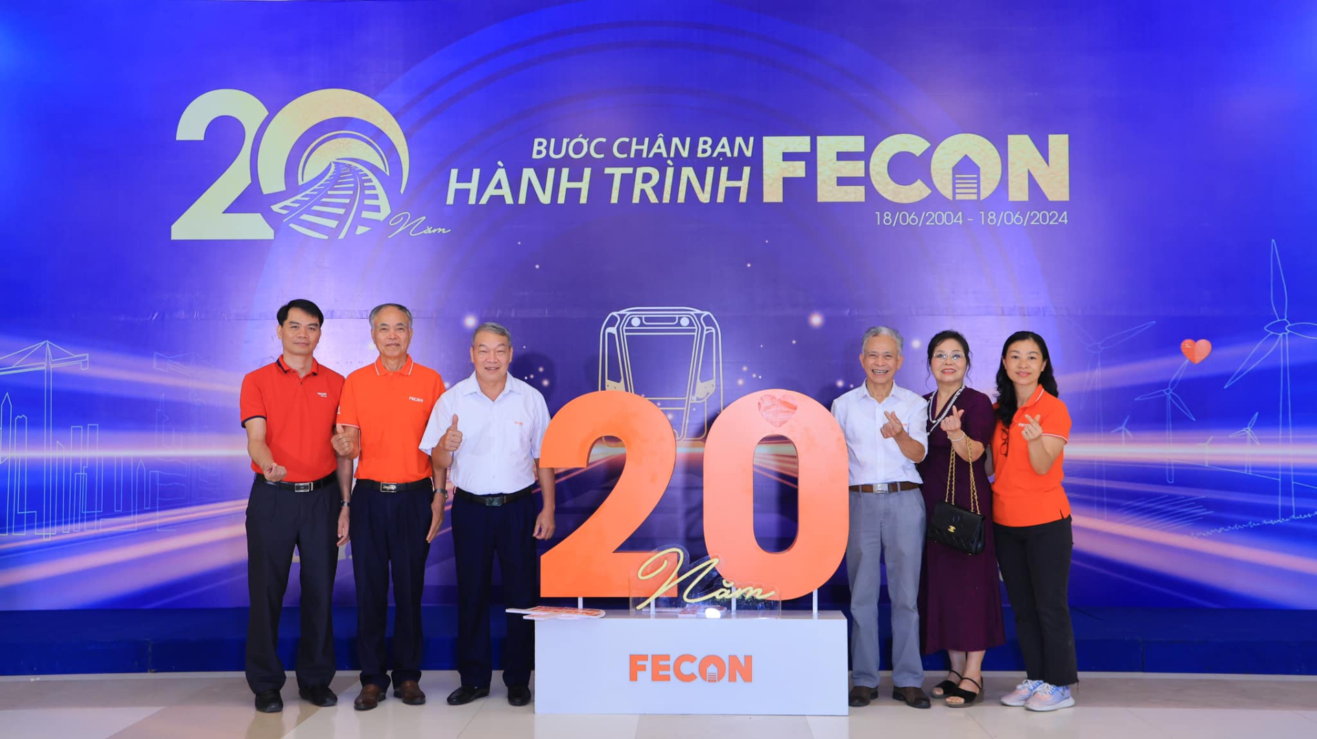 LỄ KỶ NIỆM 20 NĂM THÀNH LẬP CÔNG TY CỔ PHẦN FECON