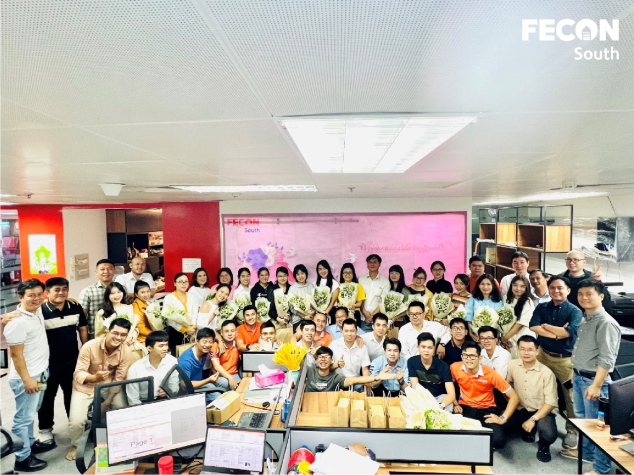 CHÀO MỪNG NGÀY QUỐC TẾ PHỤ NỮ 8/3 Ở FECON SOUTH 2023