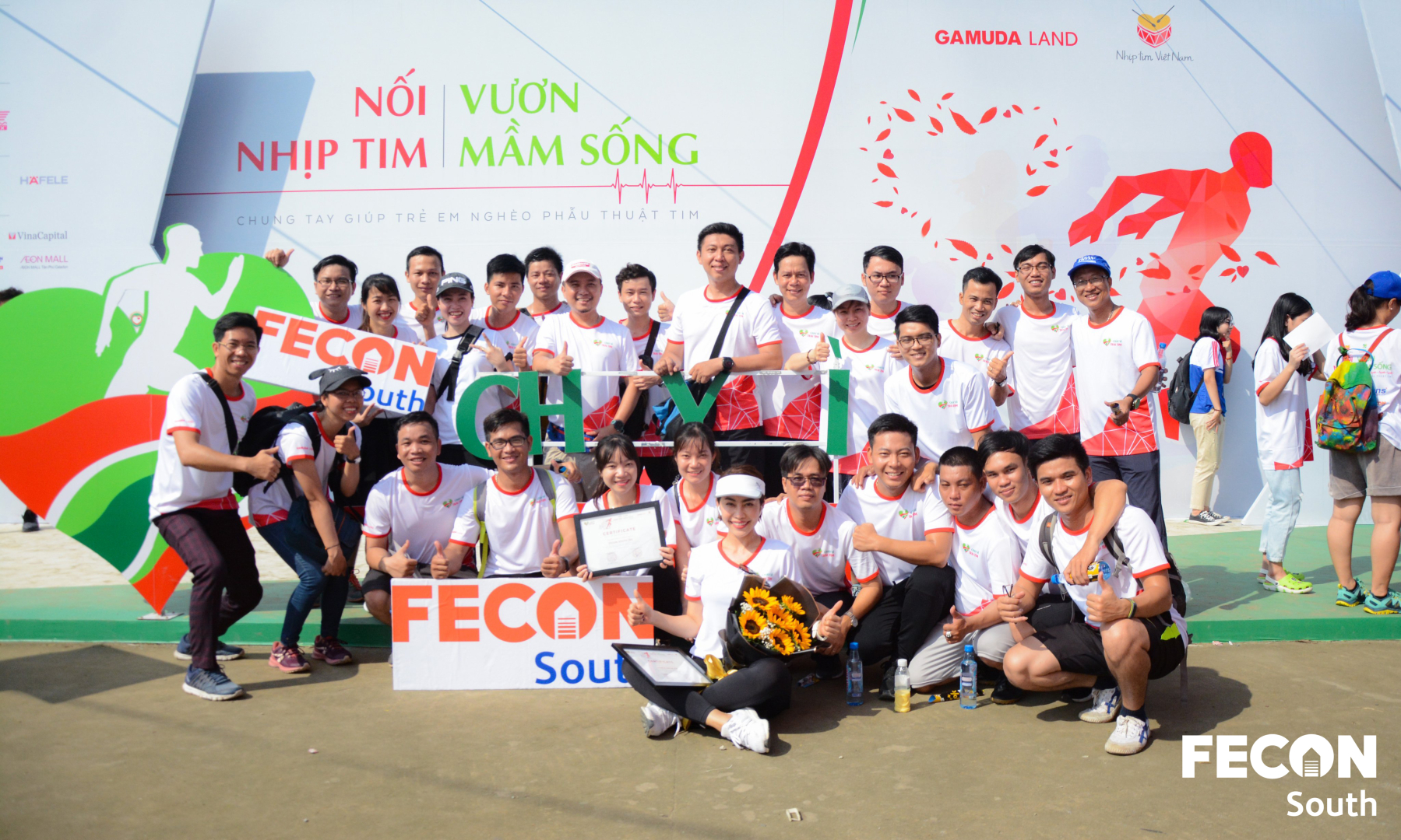 FECON SOUTH NĂM THỨ 3 LIÊN TIẾP ĐỒNG HÀNH CÙNG CHẠY VÌ
